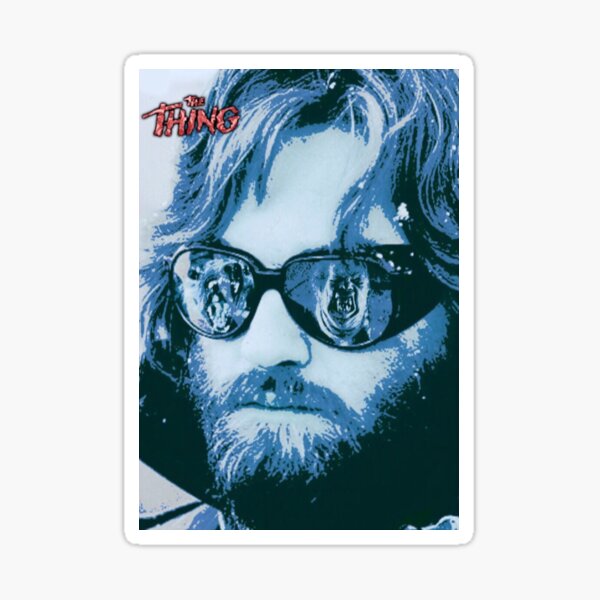 "The Thing" Sticker for Sale by clarkarts24 | Redbubble