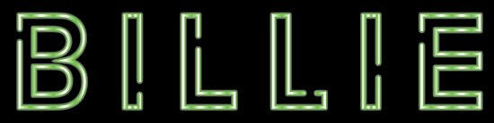 "billie neon sign" Poster by StephParker | Redbubble