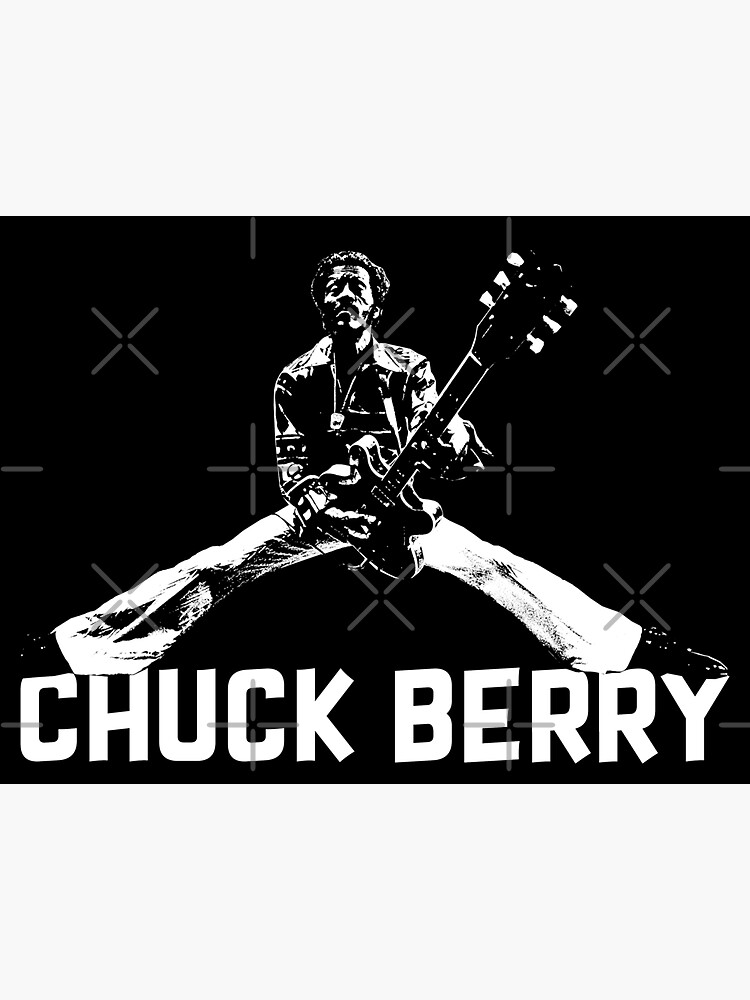 "Chuck Godfather of Rock and Roll Berry" Sticker for Sale by fontastic ...