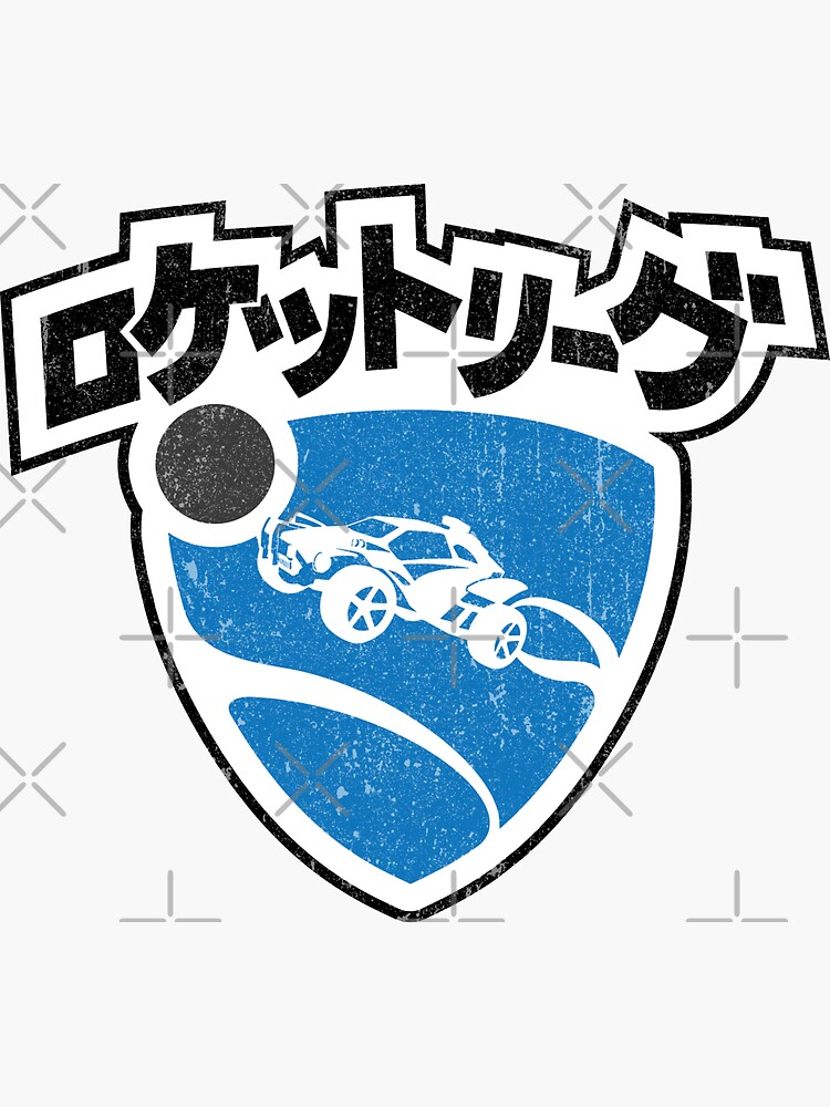 "RL Kanji" Sticker for Sale by huckblade | Redbubble