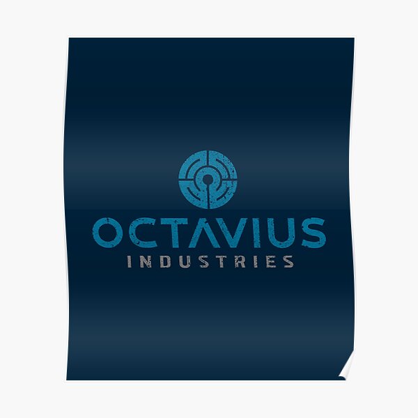 "Octavius Industries (Variant)" Poster by huckblade | Redbubble