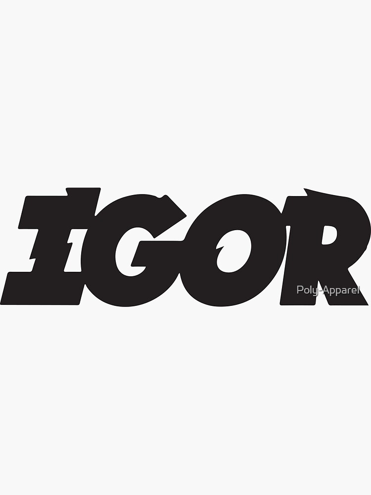 "IGOR PATTERN - TYLER, THE CREATOR" Sticker for Sale by Poly-Apparel ...
