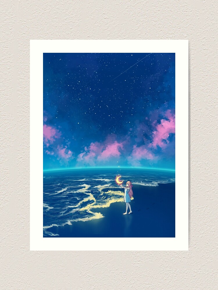 "Catching the Moon" Art Print for Sale by SeerStuff | Redbubble
