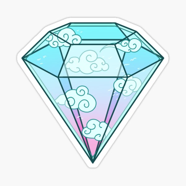 "Magic Gem 2" Sticker for Sale by SeerStuff | Redbubble