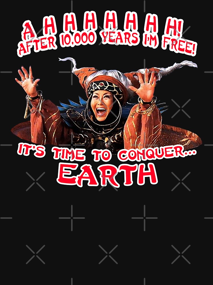 "Retro Rita Repulsa MMPR villainous tribute" Essential T-Shirt for Sale ...