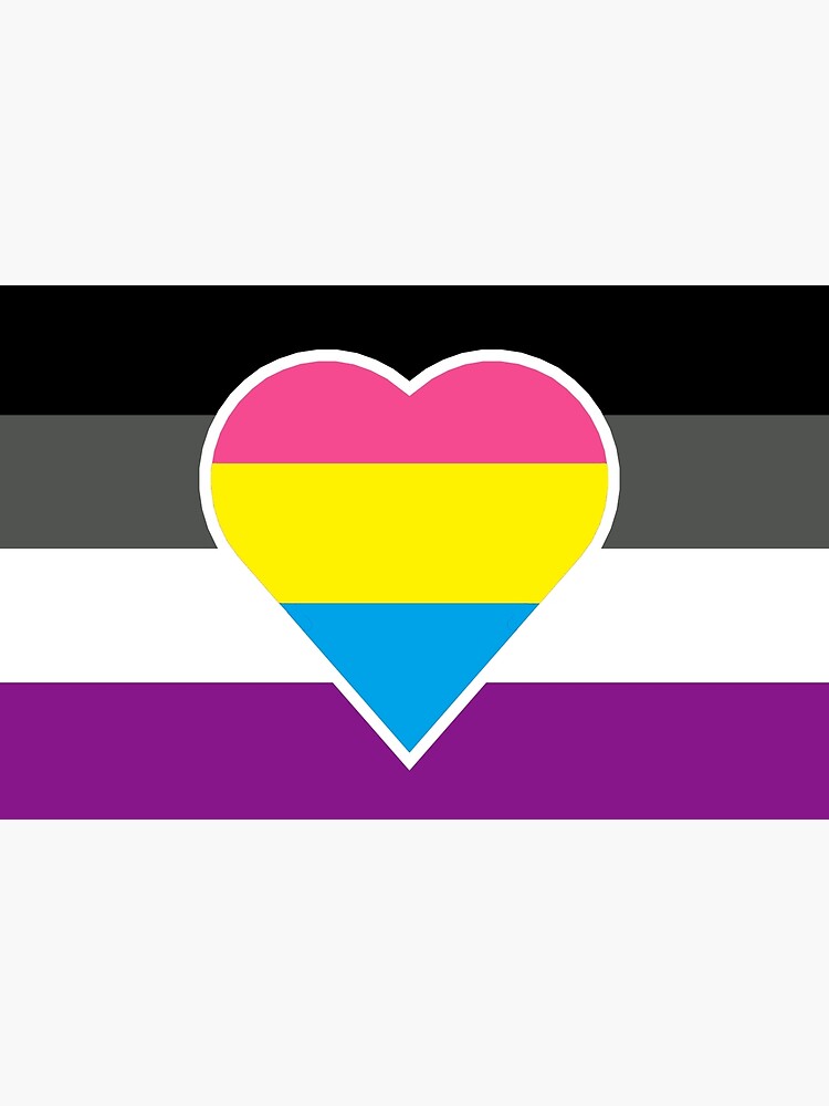 "Panromantic Asexual Flag" Poster for Sale by DisneyFanatic23 | Redbubble