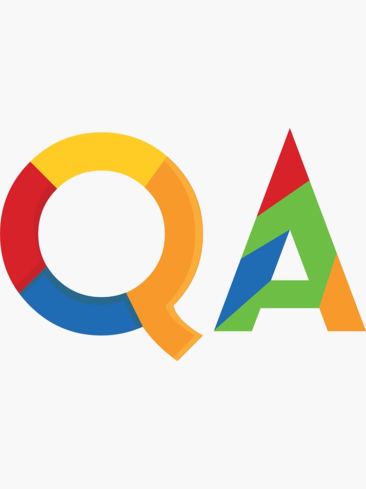 "QA Engineer, Quality Assurance" Sticker for Sale by LanaBilous | Redbubble