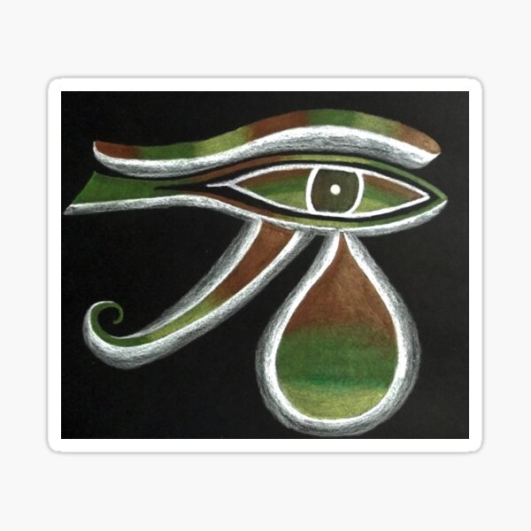 "'Eye of Isis'" Sticker for Sale by jansimpressions | Redbubble