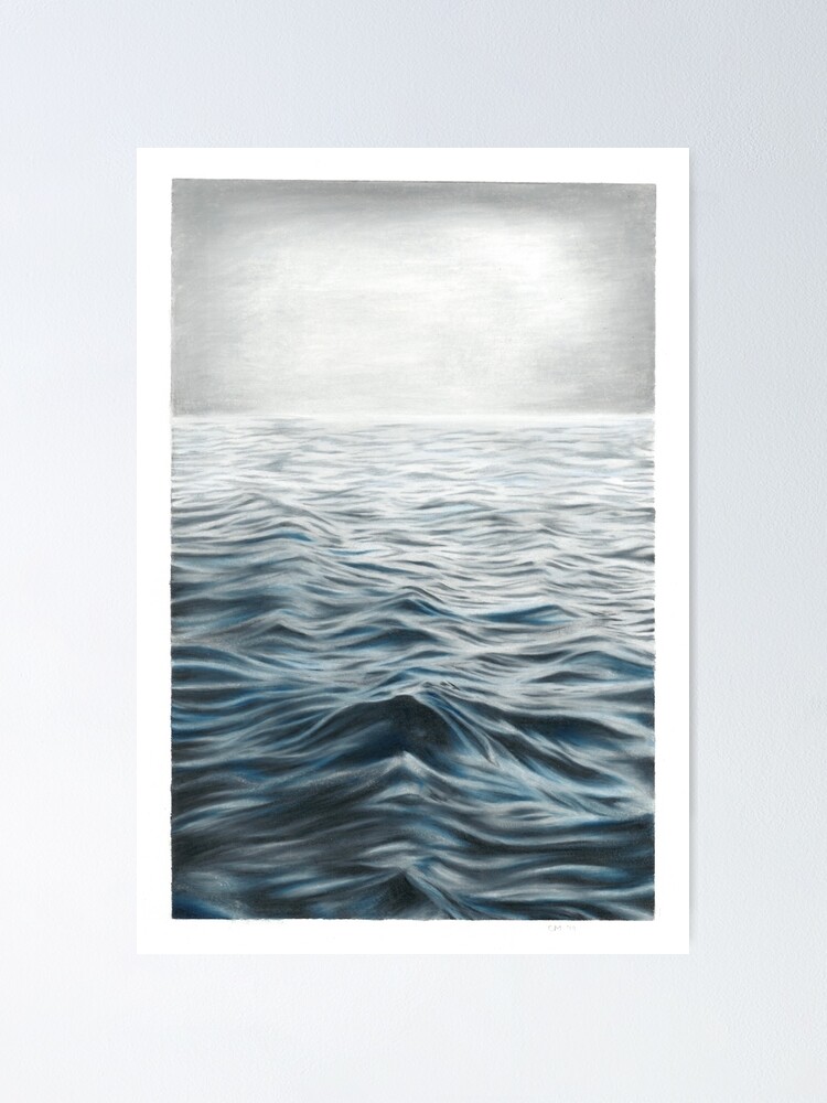 "Deep Blue" Poster for Sale by chloemcdonaldd | Redbubble