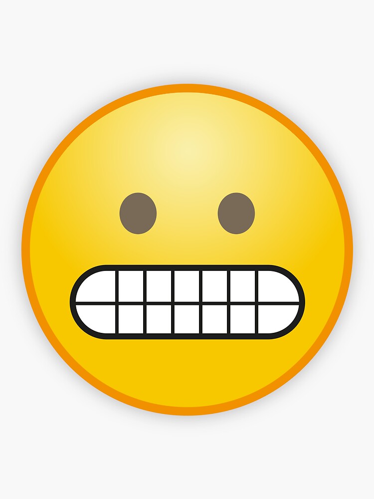 "cringy emoji" Sticker for Sale by KylianJonsson | Redbubble