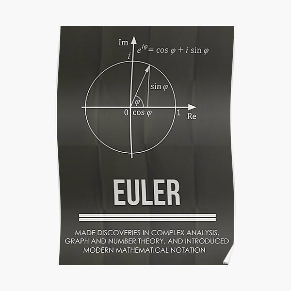 Euler Posters | Redbubble