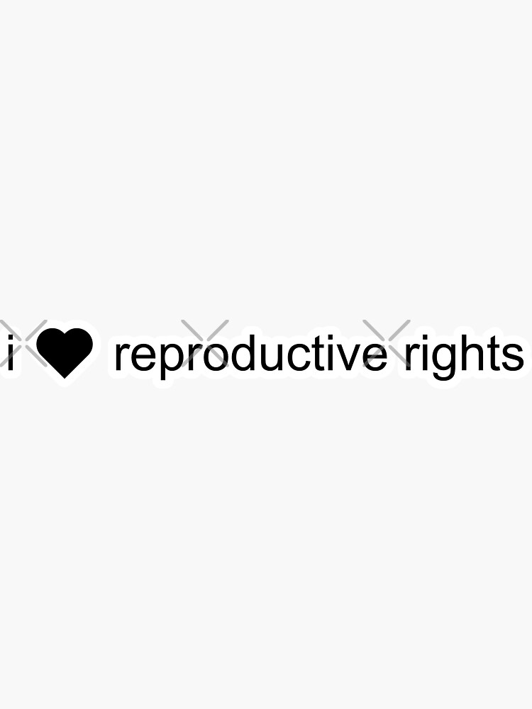 "i ♡ reproductive rights - black" Sticker for Sale by pascal22 | Redbubble