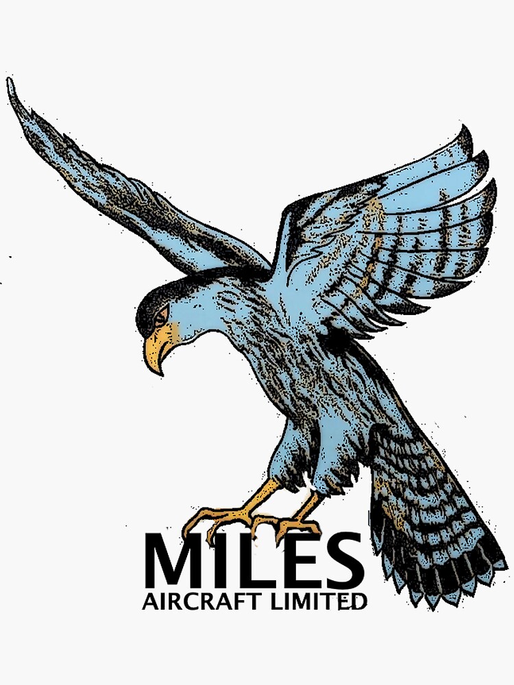 "Miles Aircraft Logo" Sticker for Sale by mattbearman | Redbubble