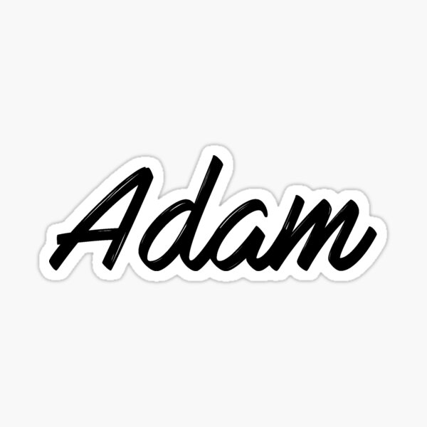 "Adam" Sticker for Sale by Shalomjoy | Redbubble