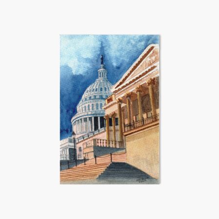 "US Capitol Building" Art Board Print by margaretbucklew | Redbubble