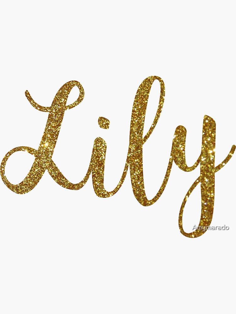 "Lily" Sticker for Sale by Amymarado | Redbubble