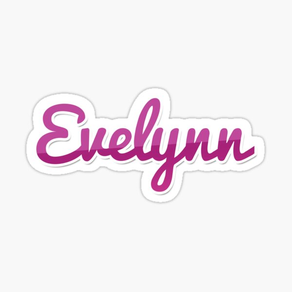 "Evelynn" Sticker for Sale by rednready6 | Redbubble