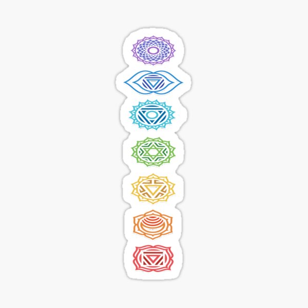 "Inner Chakras" Sticker by Epicgamer365 | Redbubble