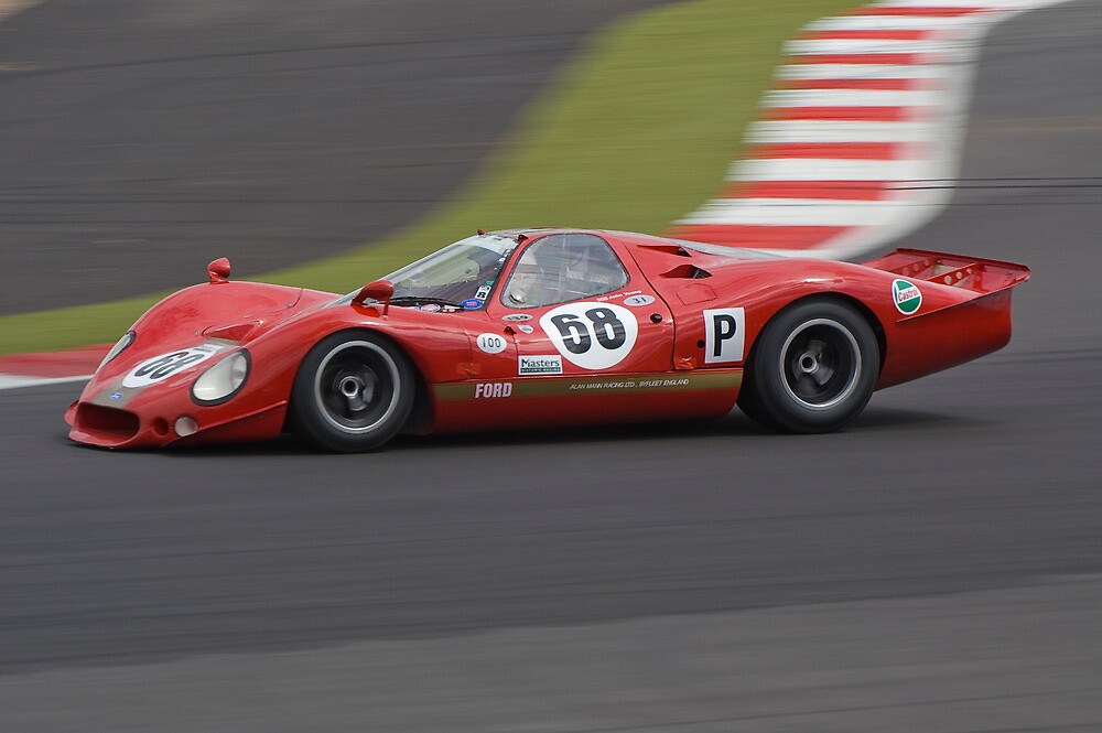"Alan Mann Racing Ford F3L" by Willie Jackson | Redbubble