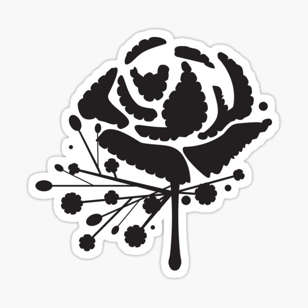 "Carnation Buttonhole Flower" Sticker for Sale by Gemma Hester | Redbubble