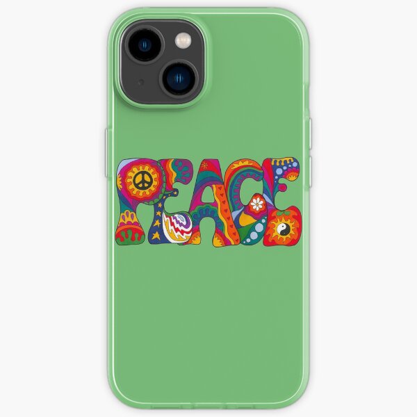 "Psychedelic Peace" iPhone Case for Sale by Kellie Espie | Redbubble