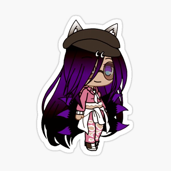 "Cute Gacha Series Girl - Emma" Sticker for Sale by pignpix | Redbubble