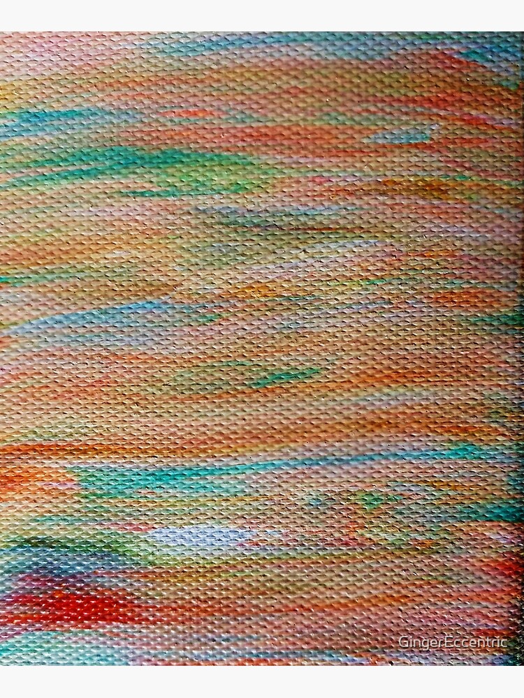 "Colored Canvas Scrape Texture Art" Poster for Sale by GingerEccentric ...