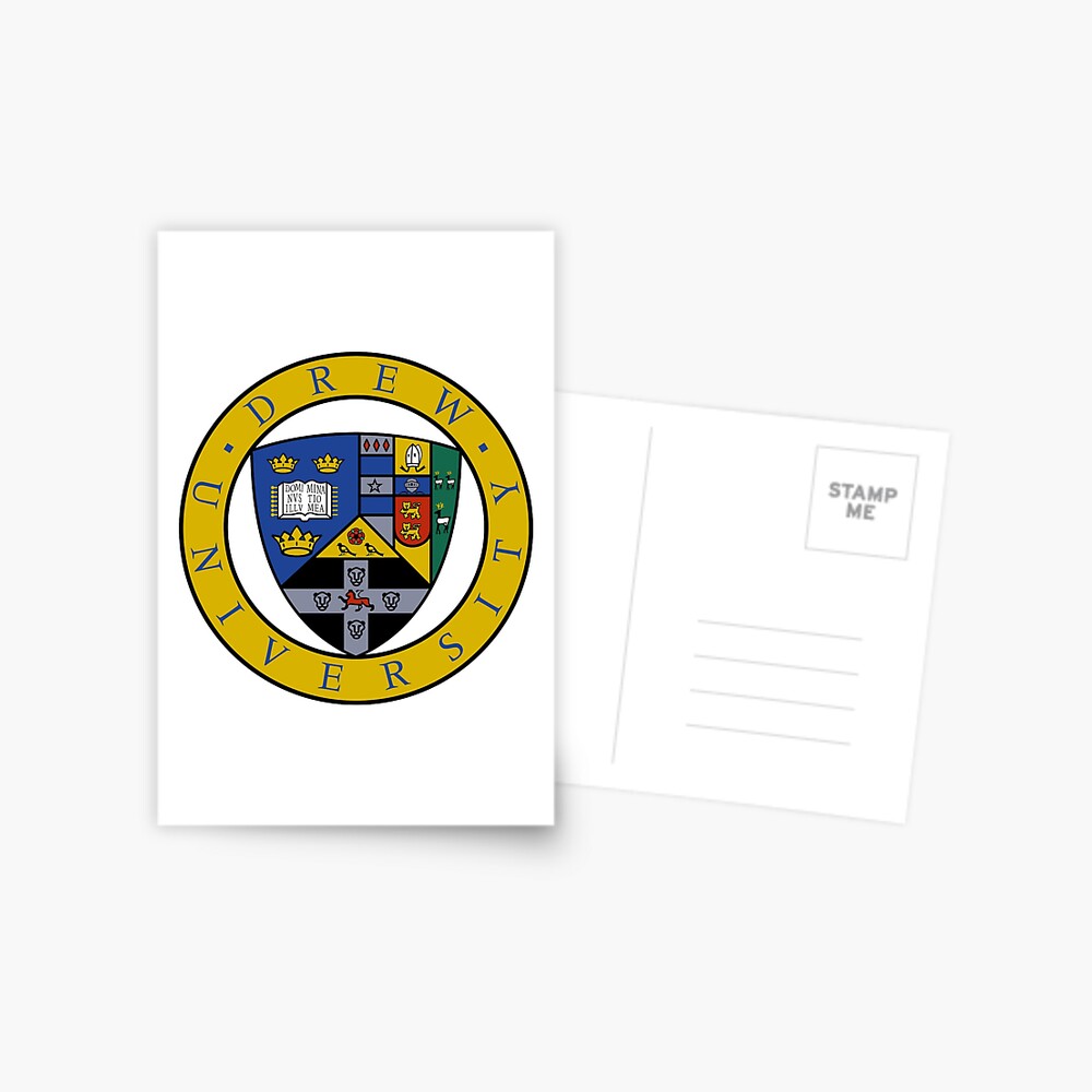 "Drew University Logo" Sticker for Sale by Sand Design | Redbubble