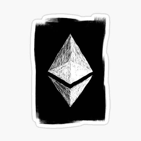 "Ethereum logo" Sticker by HausNikolaus | Redbubble