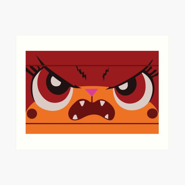 "Angry Unikitty" Art Print by artofzan | Redbubble