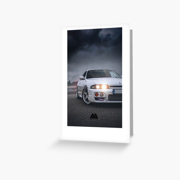 "NISSAN SKYLINE R33 GTS-T" Greeting Card for Sale by msck64 | Redbubble
