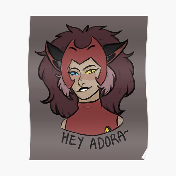"Catra" Poster by TorpidTotoro | Redbubble