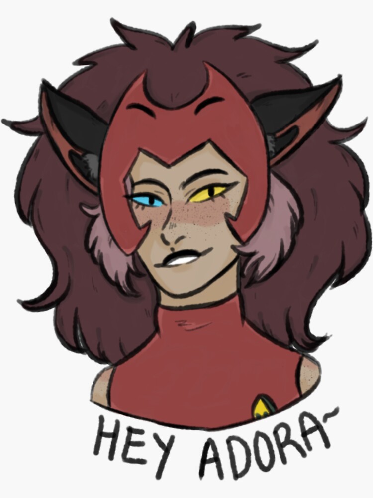 "Catra" Sticker for Sale by TorpidTotoro | Redbubble