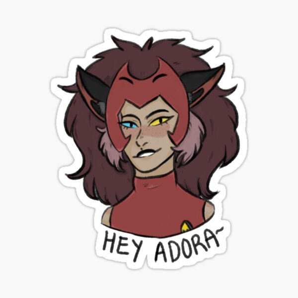 "Catra" Sticker for Sale by TorpidTotoro | Redbubble
