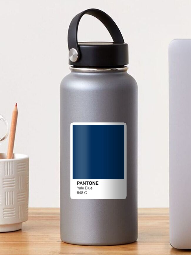 "Yale University Blue Pantone" Sticker for Sale by univstickers | Redbubble