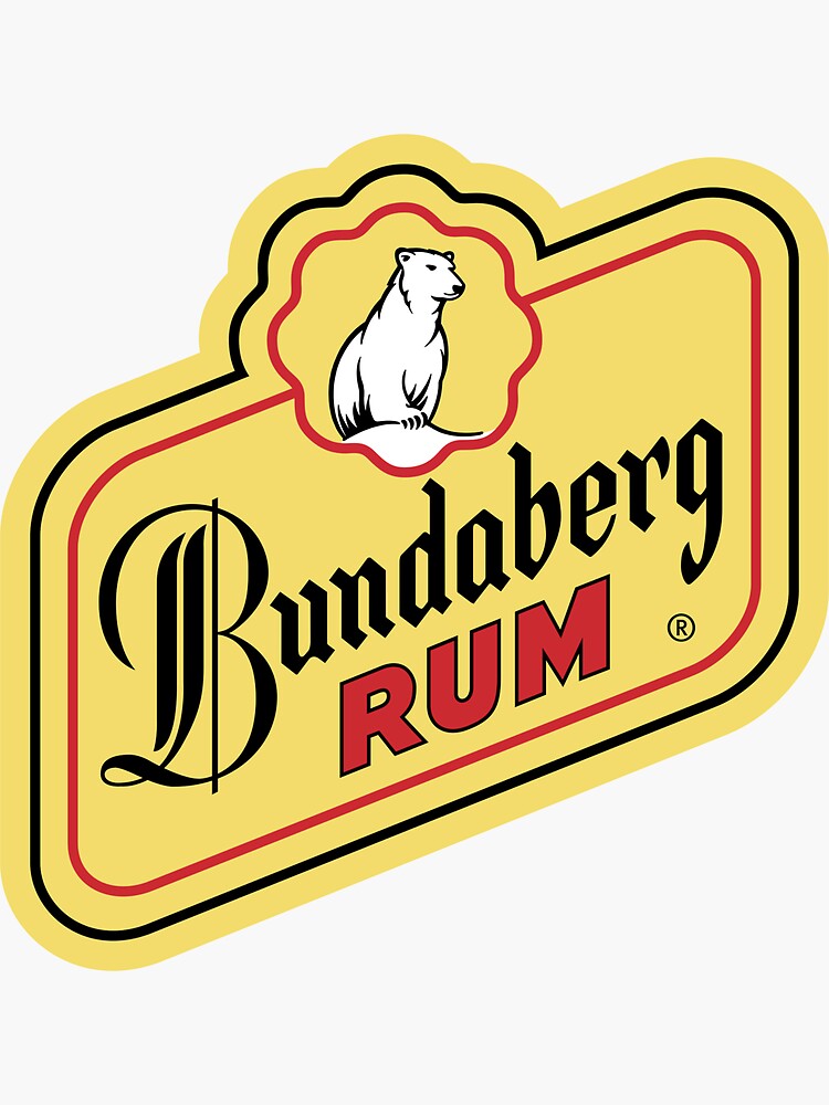 "Bundaberg Rum Logo" Sticker for Sale by willstallman | Redbubble