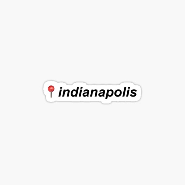 "Indianapolis Landmark" Sticker by ss52 | Redbubble