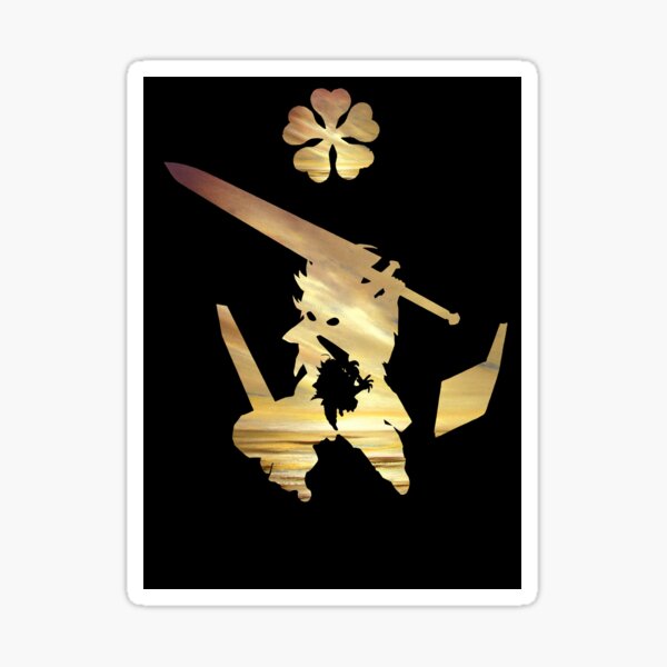 "Asta - Black Clover" Sticker by Blason | Redbubble