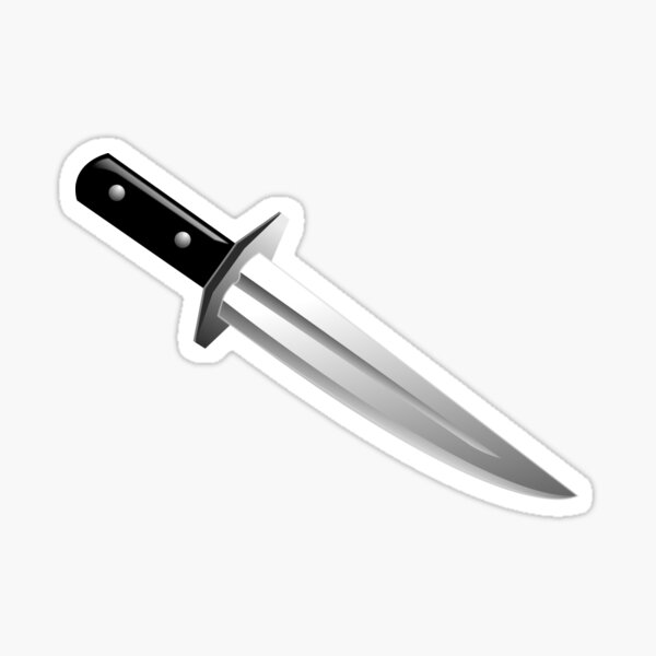 "Knife" Sticker for Sale by AlienStickers | Redbubble