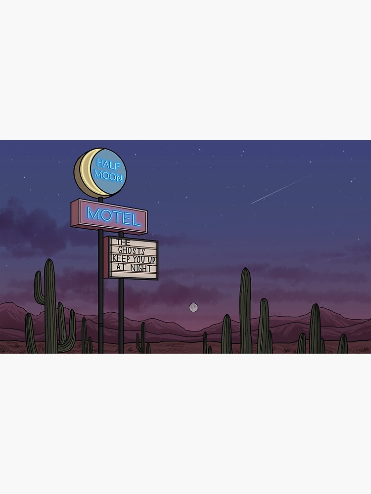 "Ghost Motel" Poster for Sale by kelseydraws | Redbubble