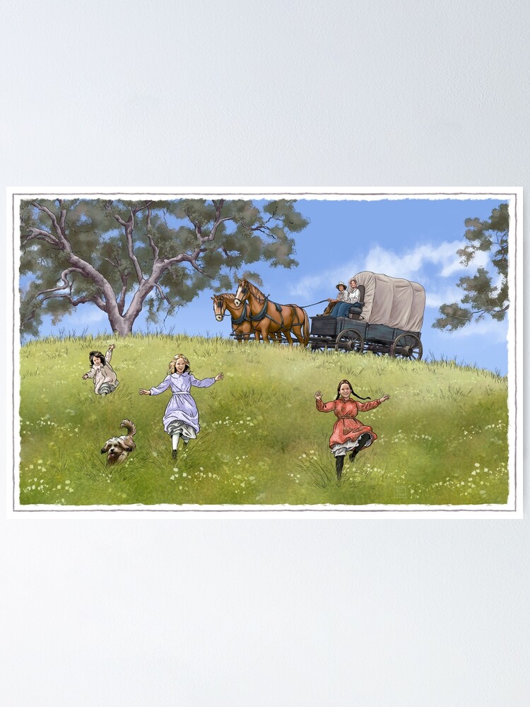 "Prairie Family" Poster by erikebec | Redbubble