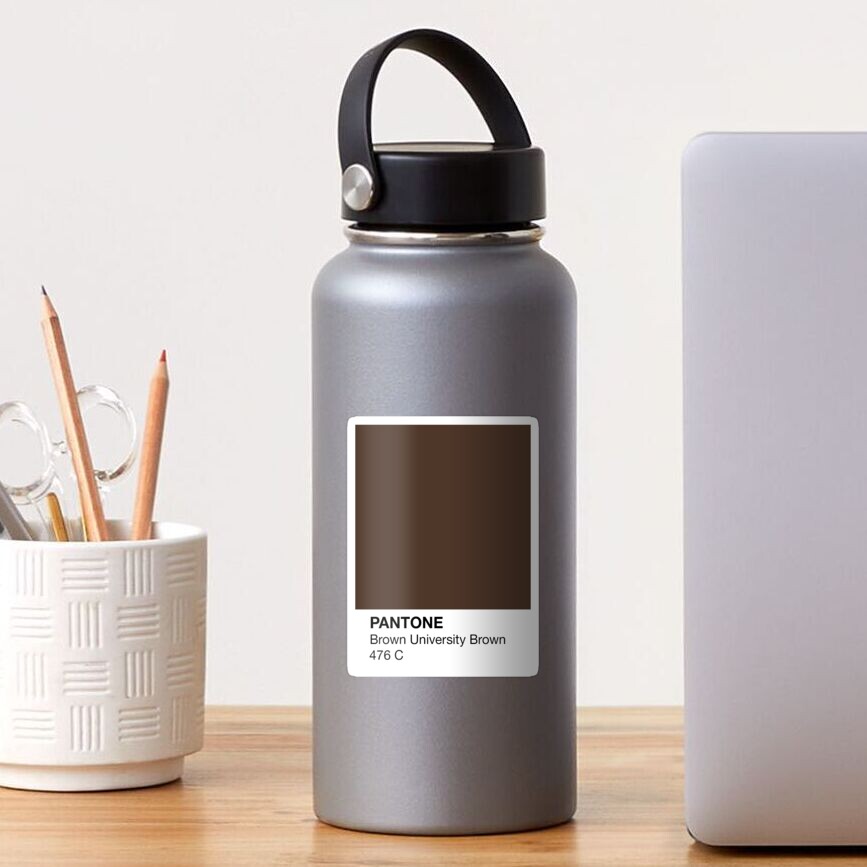 "Brown University Brown Pantone" Sticker for Sale by univstickers ...