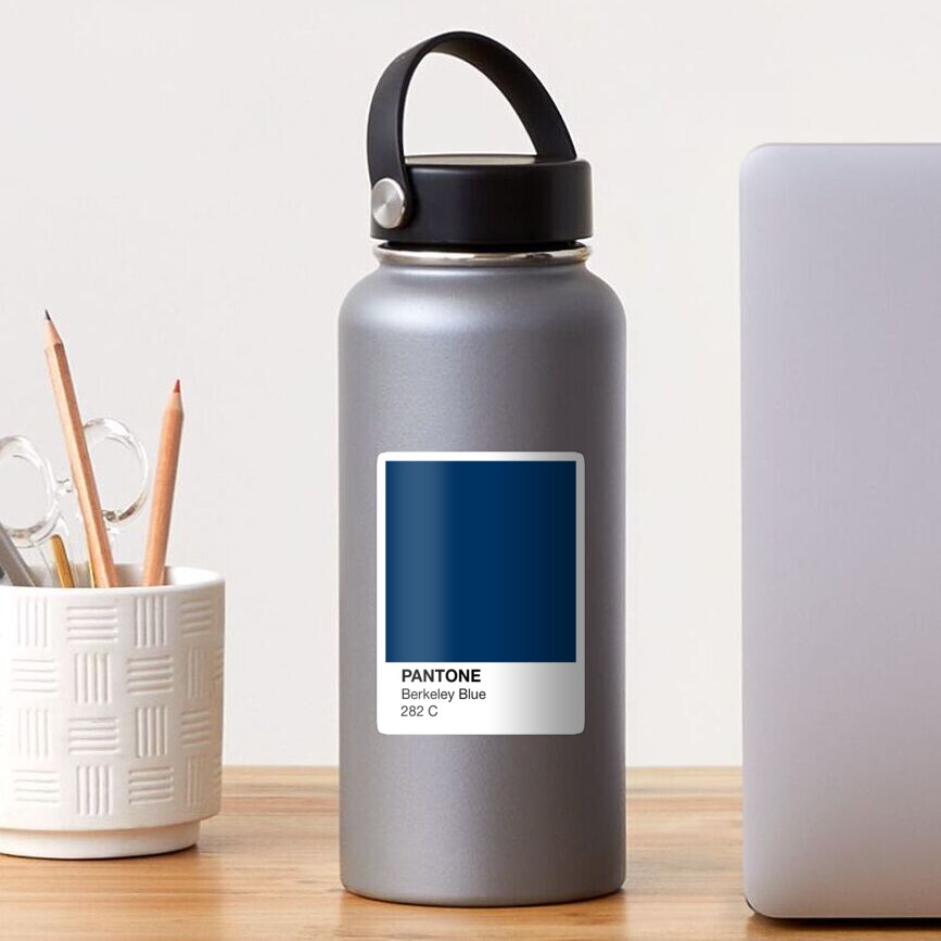 "University of California Berkeley Blue Pantone" Sticker for Sale by ...
