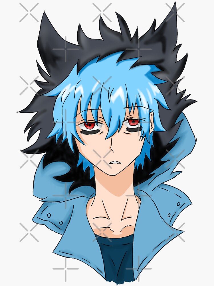 "Servamp Sleepy Ash" Sticker for Sale by ssanaashaikh | Redbubble