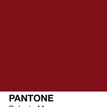 "Colgate University Maroon Pantone" Sticker for Sale by univstickers ...
