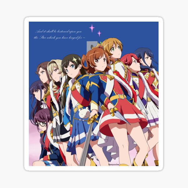 "Revue Starlight" Sticker for Sale by Mr-Bearpuncher | Redbubble