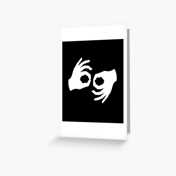 "American Sign Language ASL Interpreter hands symbol in white ...