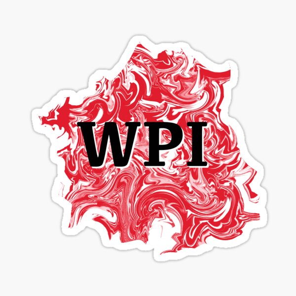 "WPI" Sticker by Rosemogo | Redbubble