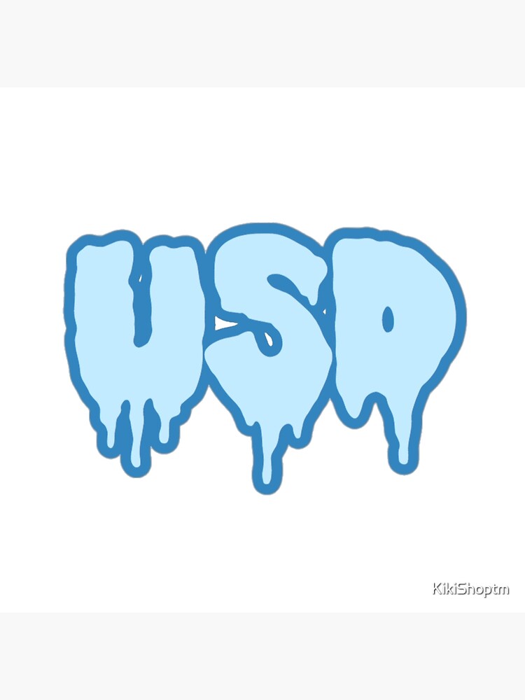 "light blue usd drip" Poster for Sale by KikiShoptm | Redbubble