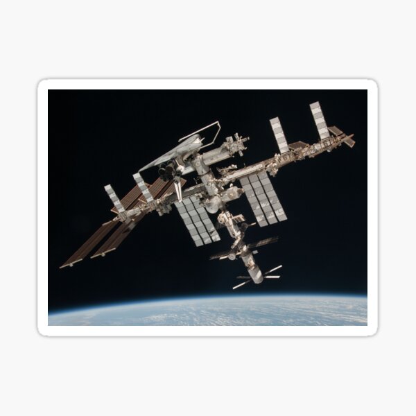 "Space Shuttle Endeavour docked at the International Space Station ...